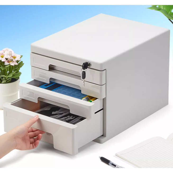 Comix Plastic Desk cabinet documents trays file tray 4 layer 5 layer ...