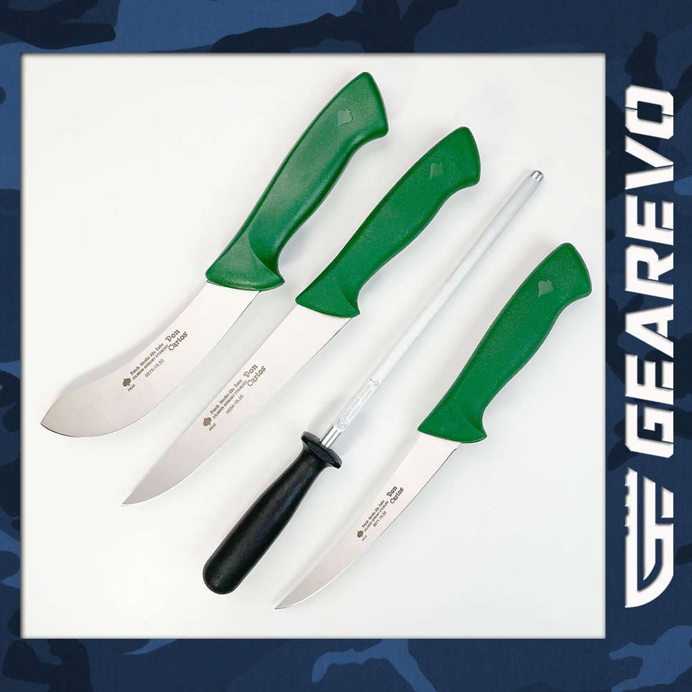 F. Herder chef/Kitchen Knife Set of 4 Items Made in Solingen Germany ...