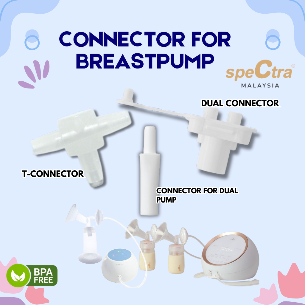 SPECTRA ORIGINAL T-CONNECTOR / DUAL CONNECTOR FOR BREASTPUMP M1/DUAL S ...