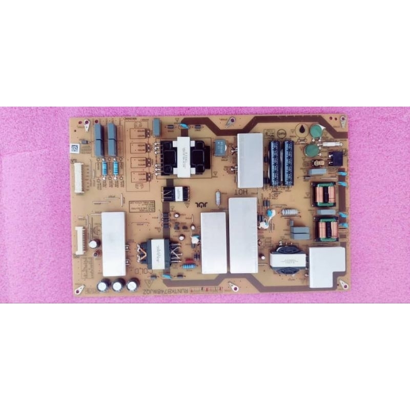 Sharp 4T-C60AH1X LED TV Power board motherboard T-CON speakers sensor ...