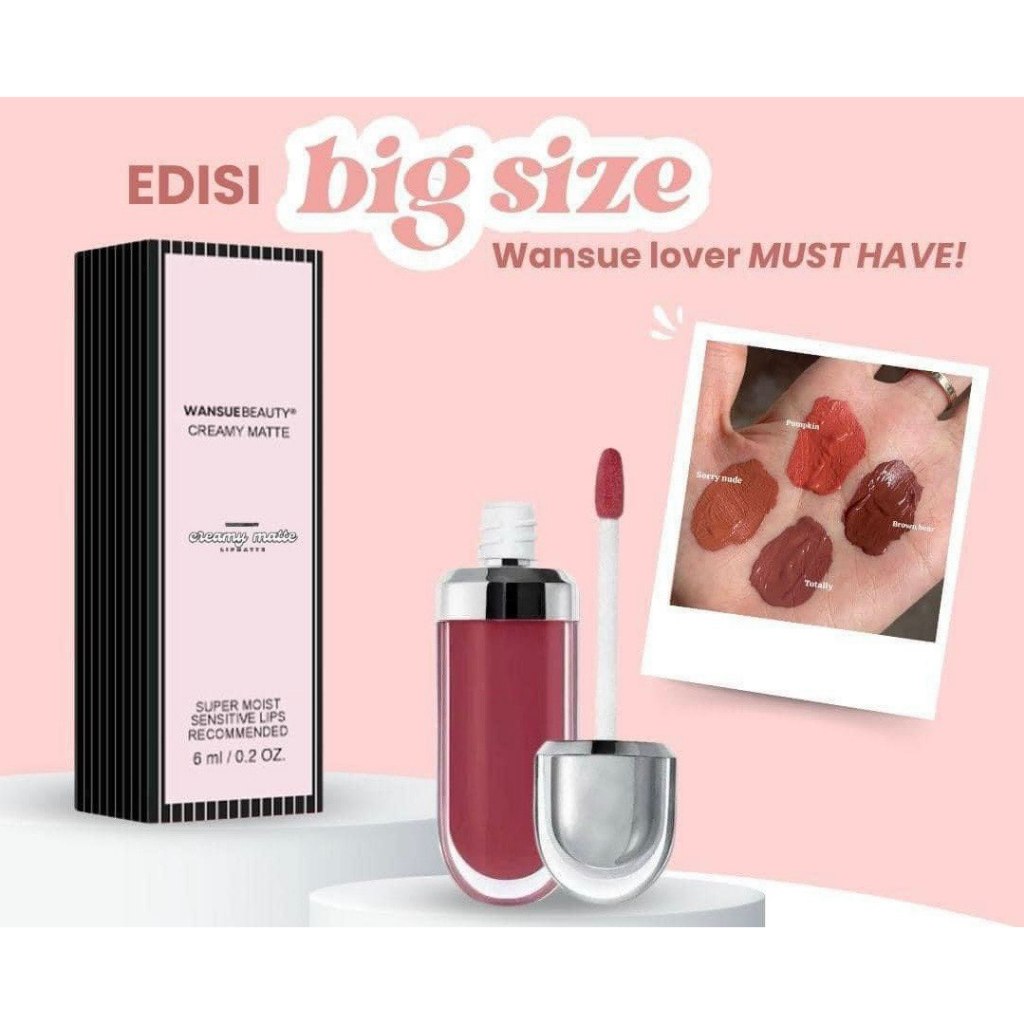 WANSUE BEAUTY LIPMATTE NEW ~LIP SERUM~LIP CREAM PIGMENTED TAHANLAMA ...