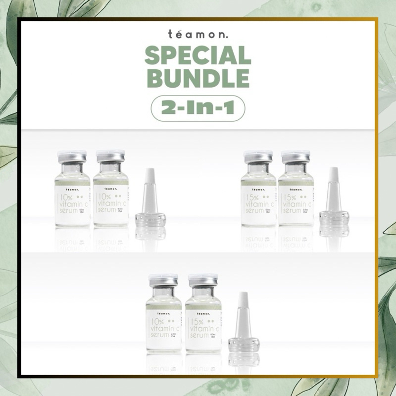Teamon Skin Special Bundle 2in1 - Guava Vitamin C serum (10% & 15% scar ...
