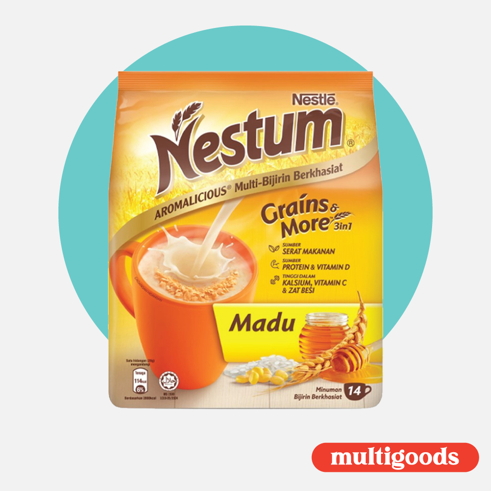 Nestum 3 in 1 Madu Honey Nestle Multi-bijirin Berkhasiat (28g x 14 ...