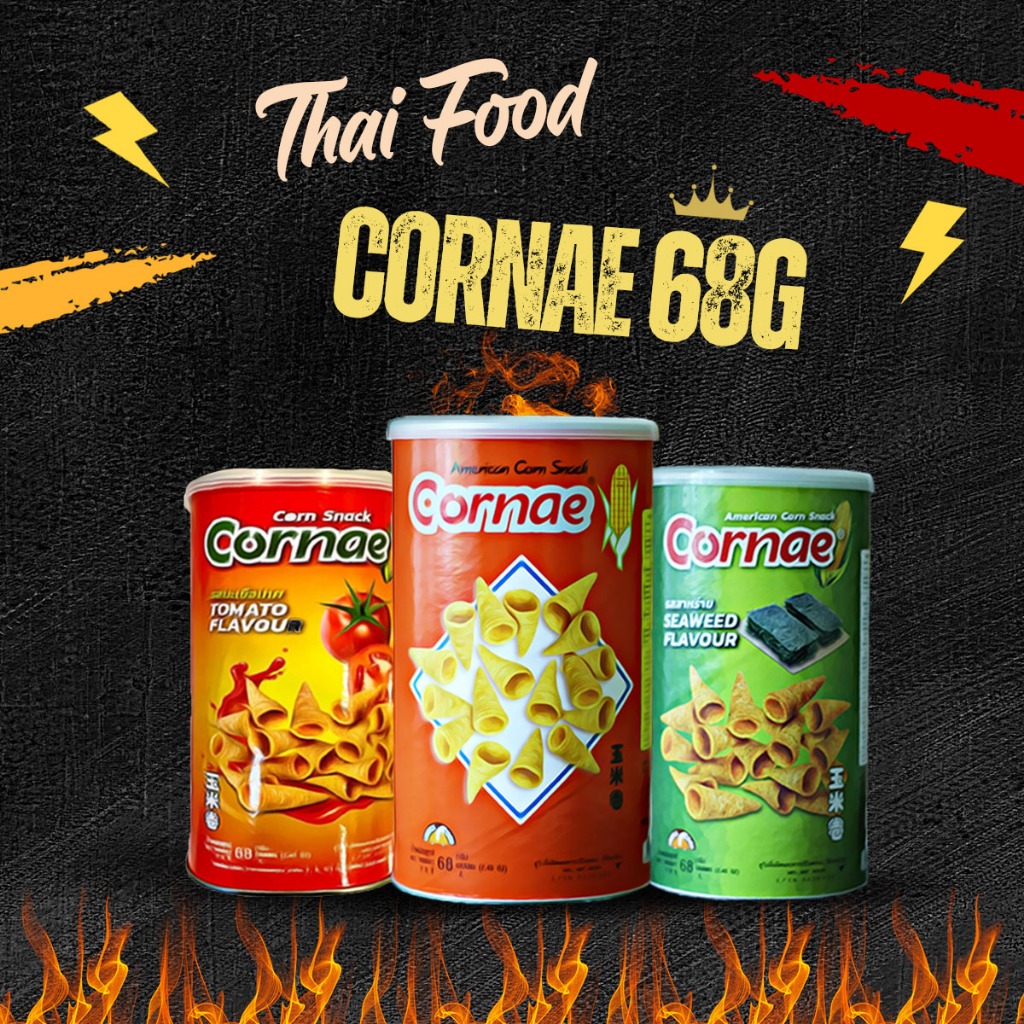 Cornae Corn Snacks 68g Thai snack🔥 | Shopee Malaysia
