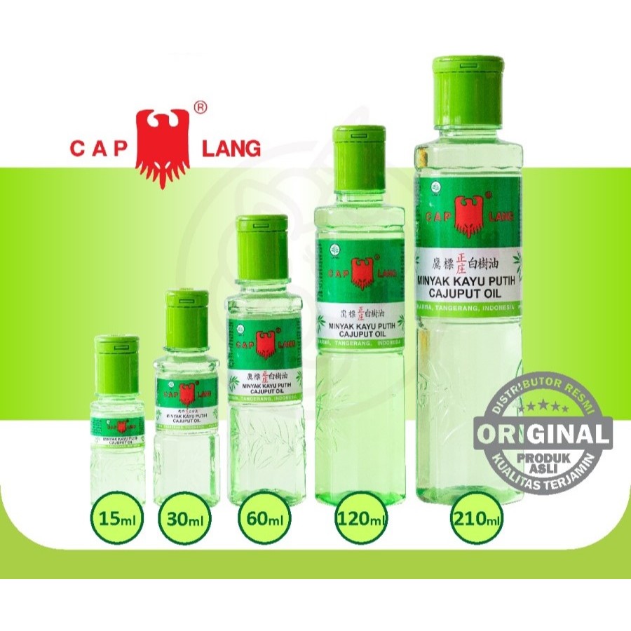 Minyak Kayu Putih Cap Lang Semua Ukuran 15ml 30ml 60ml 120ml 210ml | Shopee Malaysia