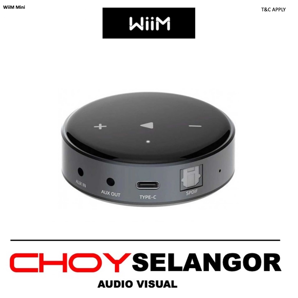 WiiM Mini Wireless Hi-Res Audio Streamer | Shopee Malaysia