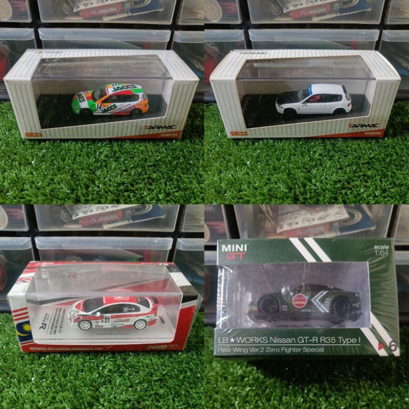 Tarmac , Inno & Mini GT ( Civic EG6 , FD Merdeka Millenium Endurance ...