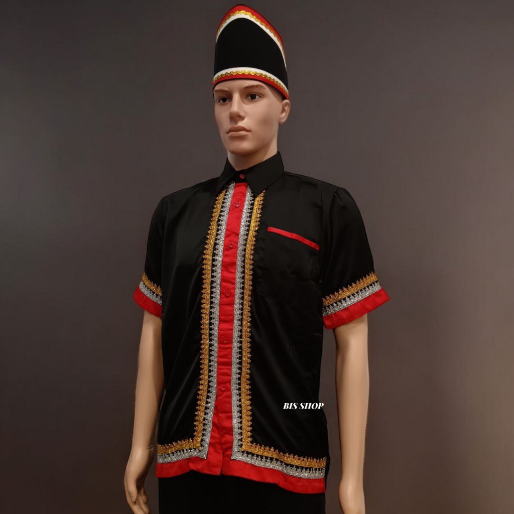 Kemeja Bidayuh Moden Baru | Shopee Malaysia