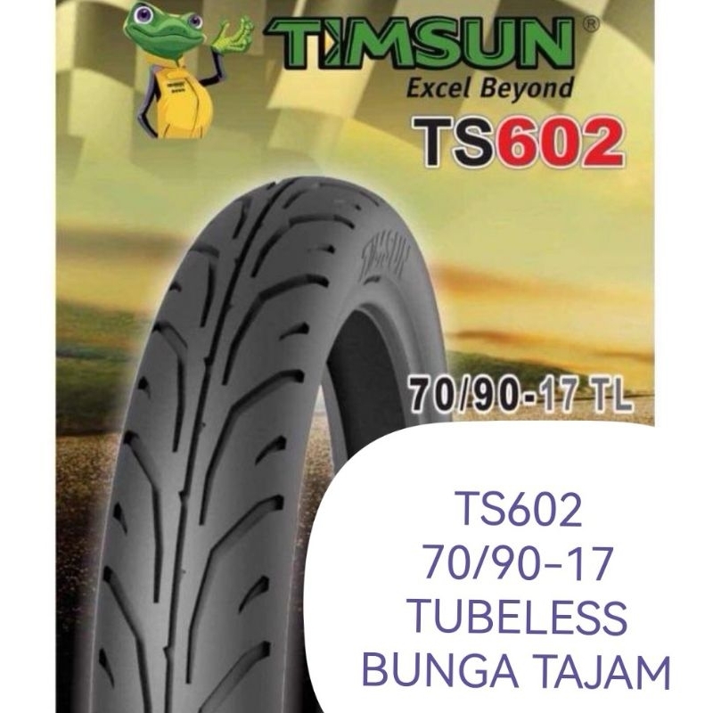TIMSUN TS692 TAYAR 100% ORIGINAL 70 80 90 100 110 120-17 TUBELESS BELI ...