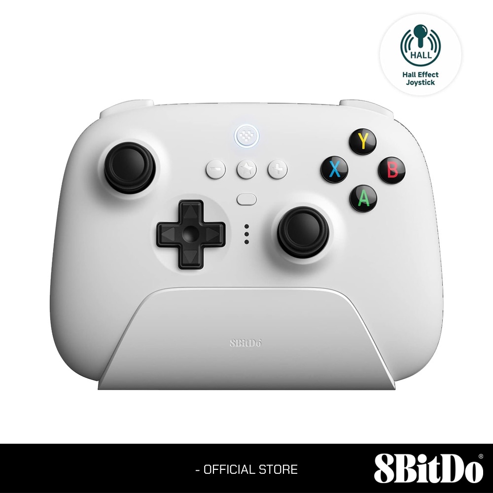 8BitDo Ultimate 2.4g Wireless Controller With Charging Dock - White ...