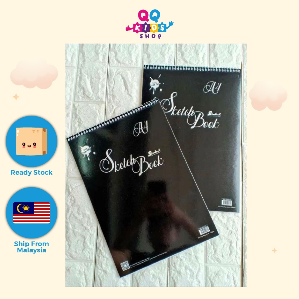 Standard A4 Sketch Book 畫畫本 Buku Lukisan | Shopee Malaysia
