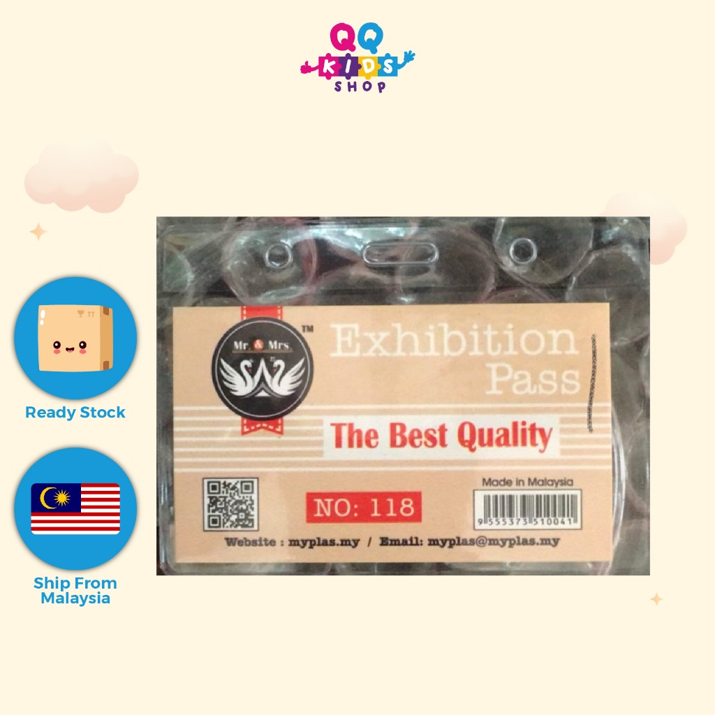 Exhibition Pass Id Card 118 Id Holder Kad Holder | Shopee Malaysia