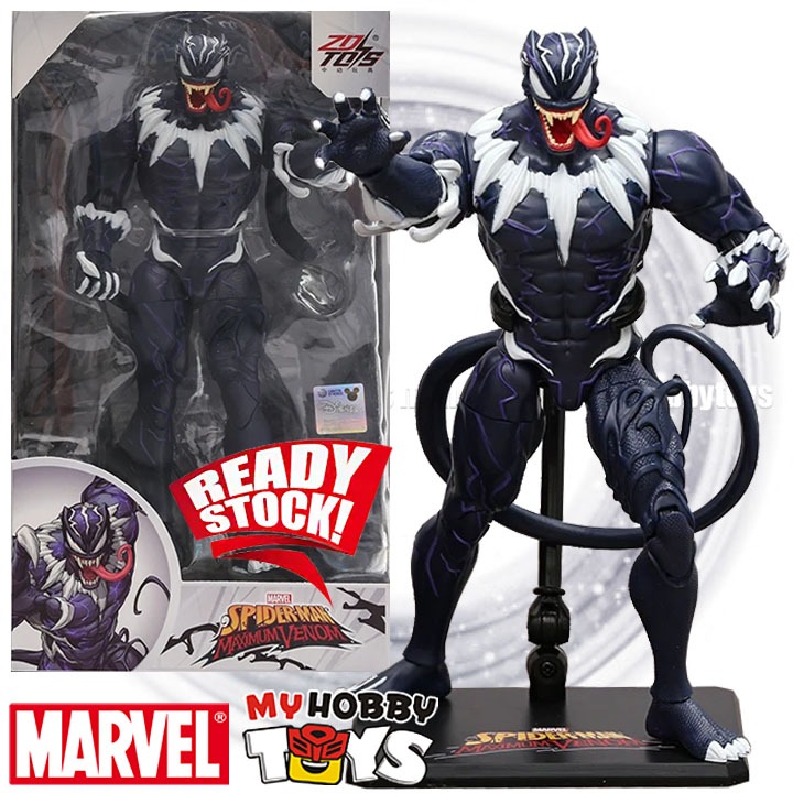 ZD Toys Maximum Venom Series Action Figures - Black Panther Venomized ...