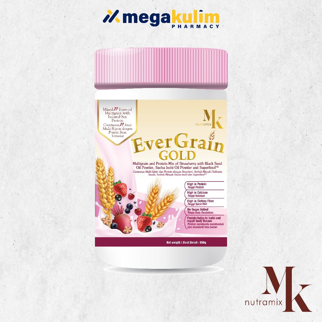 Mk Nutramix Evergrain Gold 850g | Shopee Malaysia