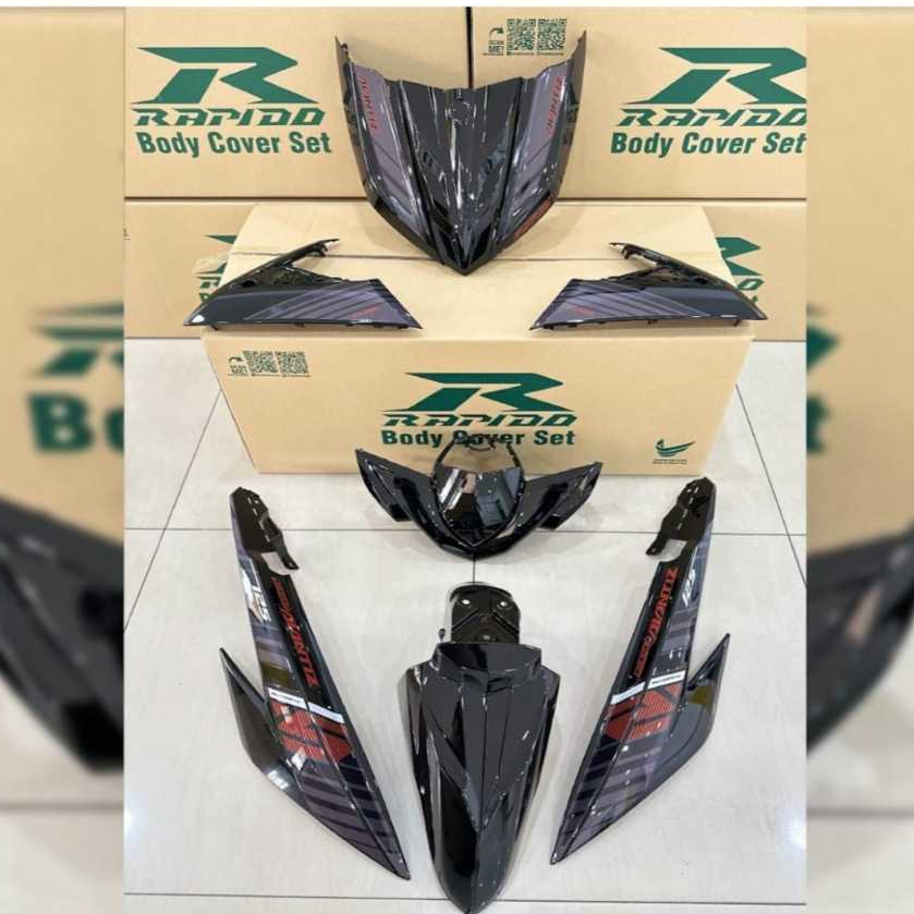 COVER SET AVANTIZ BATMAN PURPLE YAMAHA ORIGINAL RAPIDO COVERSET AVANTIZ ...