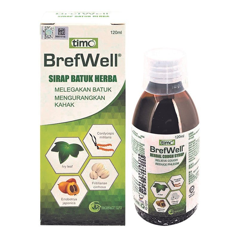 TIMO BREFWELL HERBAL COUGH SYRUP | Shopee Malaysia