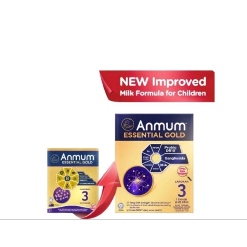 Anmum essential gold step 3 1.1kg exp:2025/8 | Shopee Malaysia