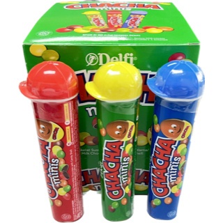 DELFI CHACHA Minis Tube Chocolate (12's x 30g tubes / box) | Shopee ...