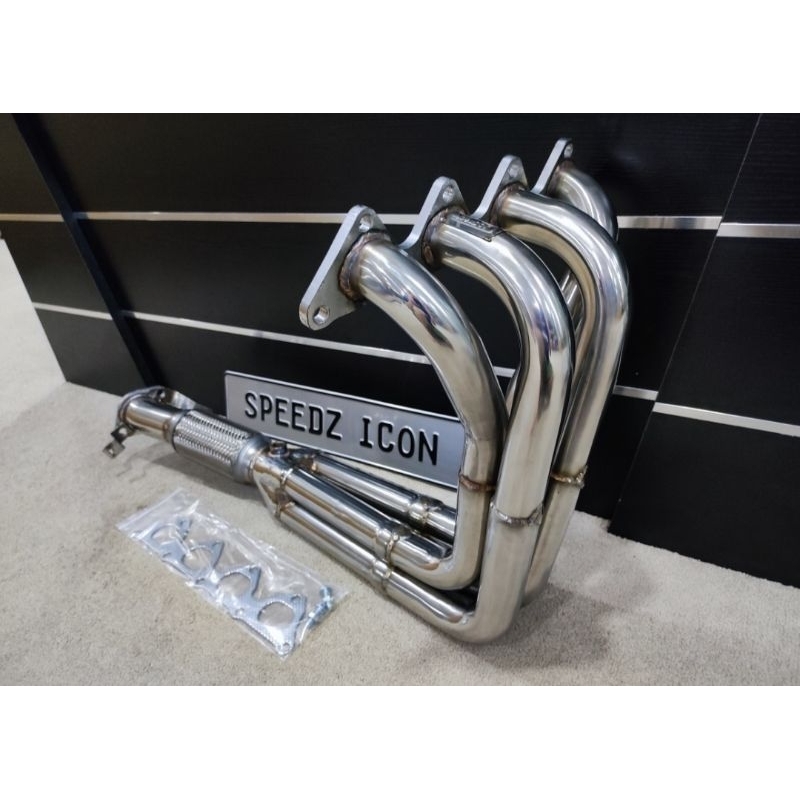 Jasma 41 Mitsubishi 4G91 4G92 Mivec CA 4G93 SOHC DOHC Extractor Header ...