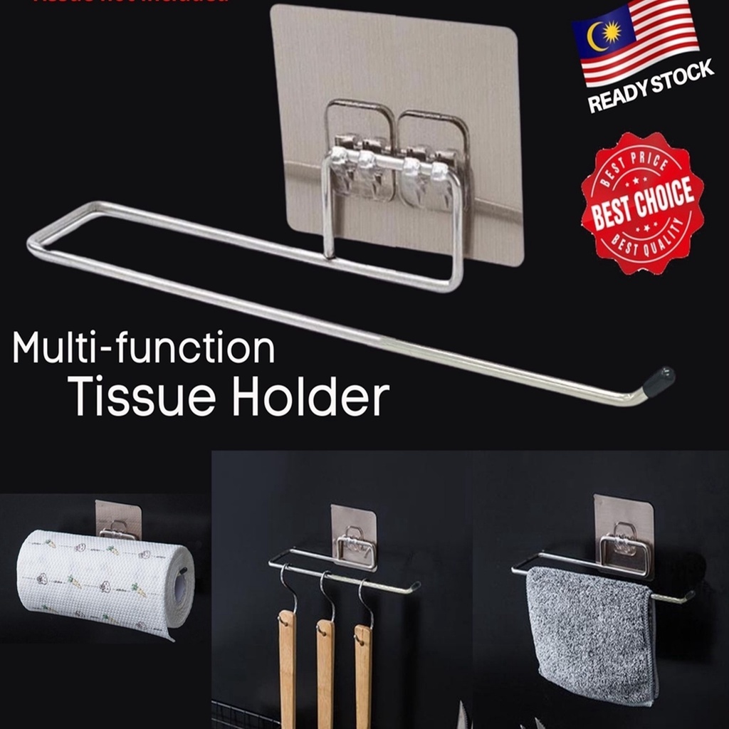Tisu Gantung Penyangkut Tisu Lazy Tower Hook Wall Mounted Tissue Holder ...
