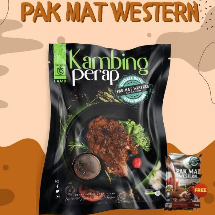 [PROMO] PAK MAT WESTERN KAMBING PERAP KAMBING SAMBAL HITAM LEMBU PERAP ...
