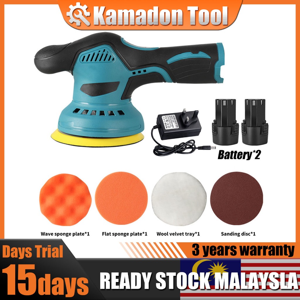 3 Years Warranty 220V 900W 12V Lithium Battery Car Polisher Handheld ...