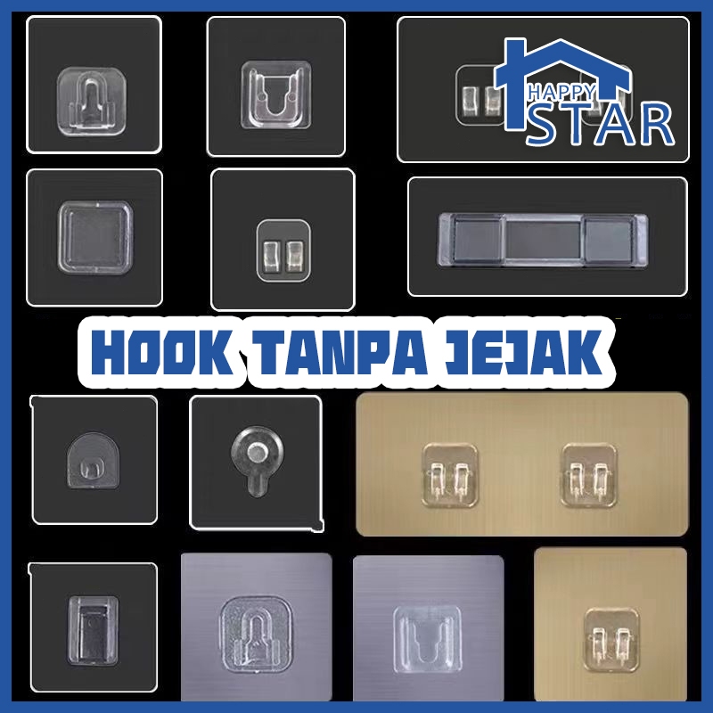 Collection of kit hooks Self-adhesive Wall Hook sticker for kitchen ...