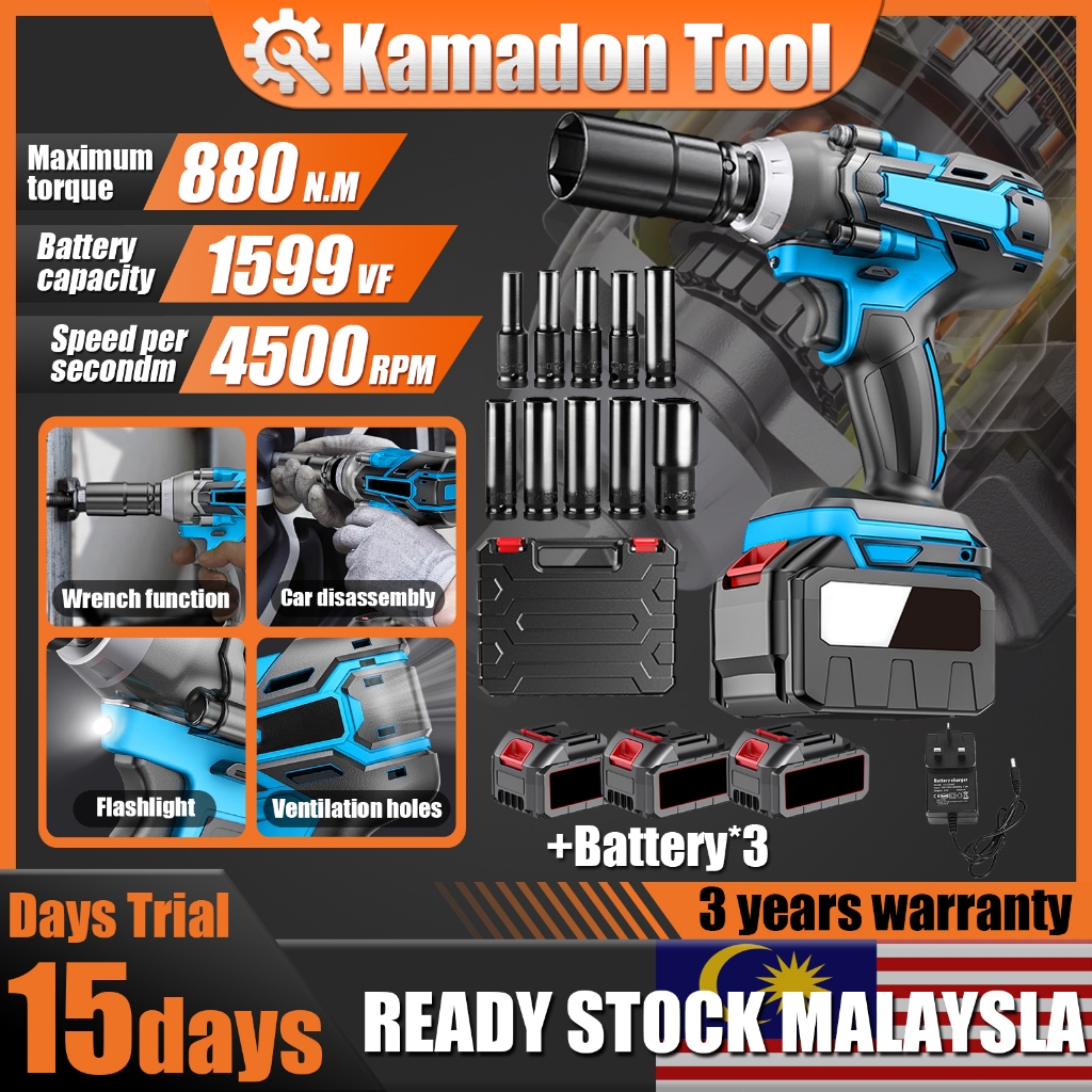 2 in 1 Electric Impact Wrench Screwdriver Drill Cordless Impact Driver ...