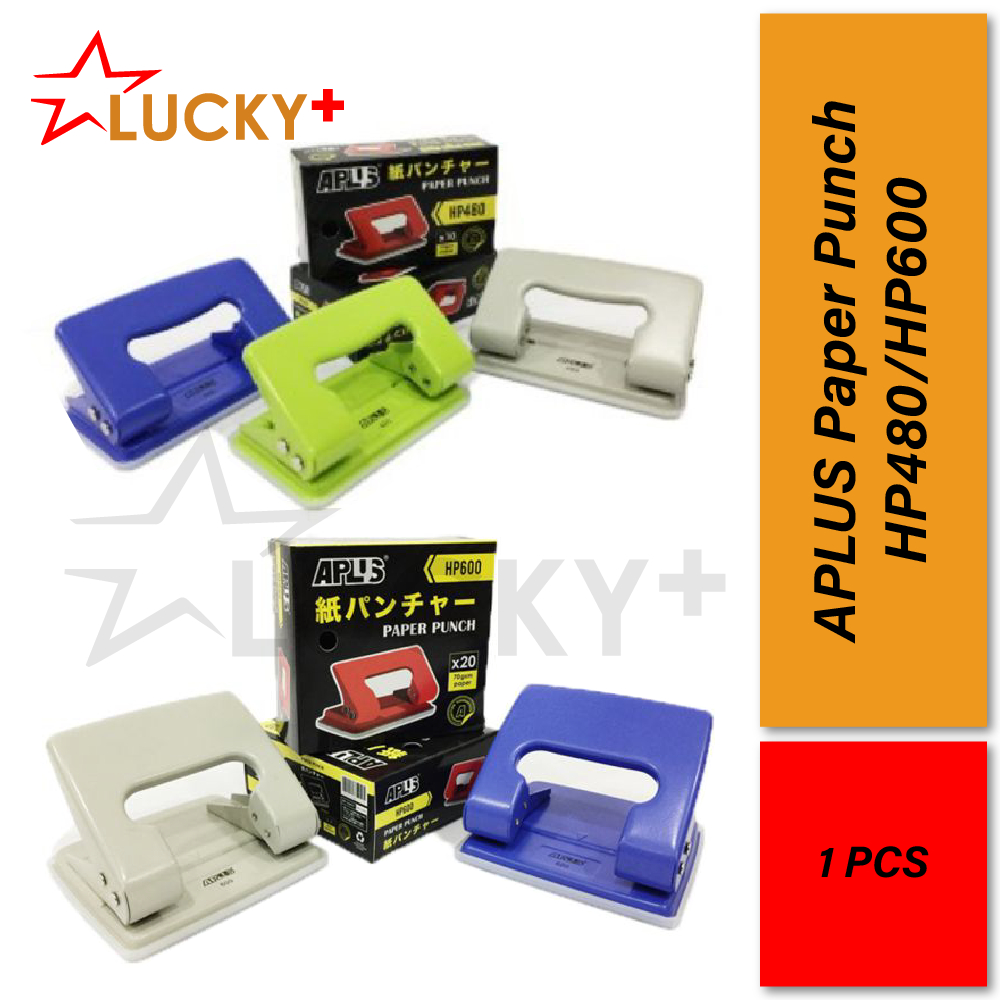 APLUS Paper Punch HP480/HP600 (1pcs) | Mesin Tebuk Lubang | Penebuk ...