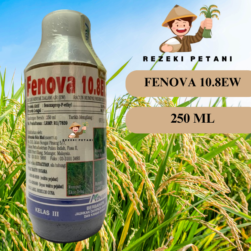 [ORIGINAL] 250ml FENOVA 10.8EW ADVANSIA Rumput Padi Burung/Rumput ekor ...