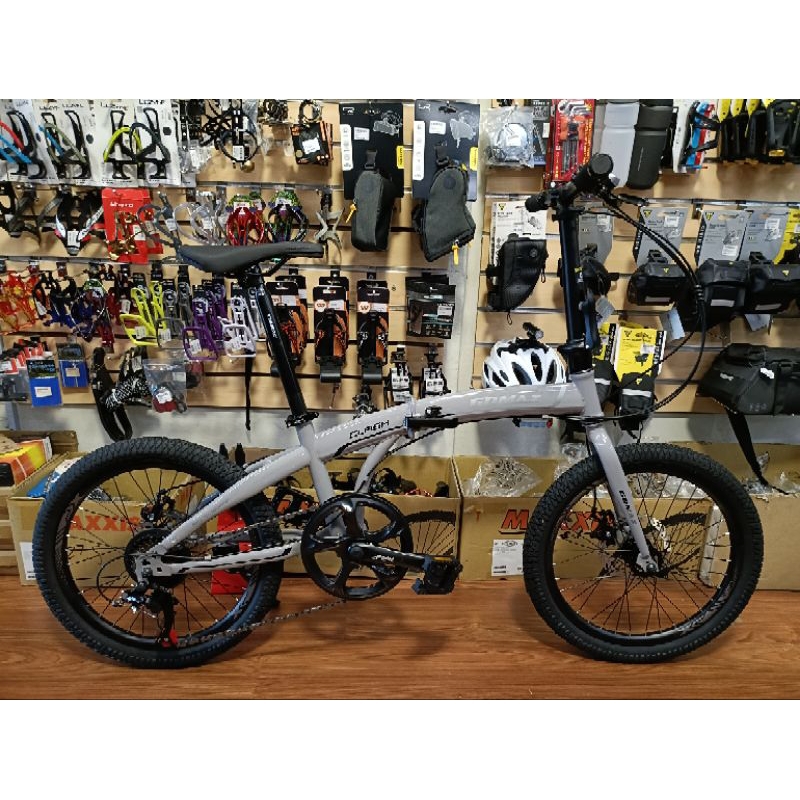 (2024) GOMAX CLASH 20" (406) SHIMANO 7 Speed Folding Bike / Basikal ...