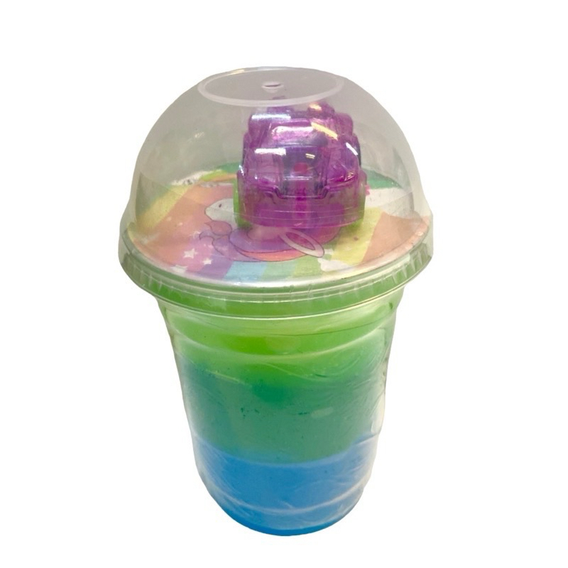 Unicorn Poop Super Cool Poopie Galaxy Colourful Slime Toy Kit - Mainan ...