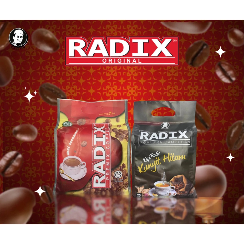 RADIX KOPI ORIGINAL / RADIX KUNYIT HITAM | Shopee Malaysia