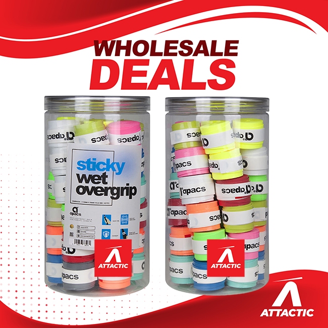 APACS AP-026 Badminton Tennis Squash Overgrip (Wholesale / 42 grips Per ...