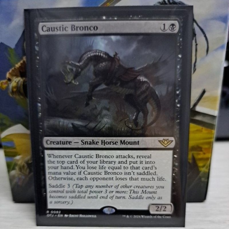 MTG Caustic Bronco (OTJ)(Rare) | Shopee Malaysia