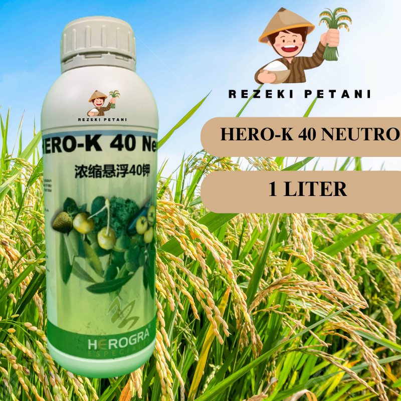 [ORIGINAL] 1L HERO K40 NEUTRO HEROGRA Baja Bunga & Buah Herogra ...