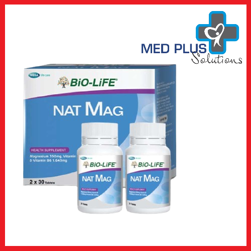 Bio-life Nat Mag Tablets 2x30's (Exp: 9/2025) | Shopee Malaysia