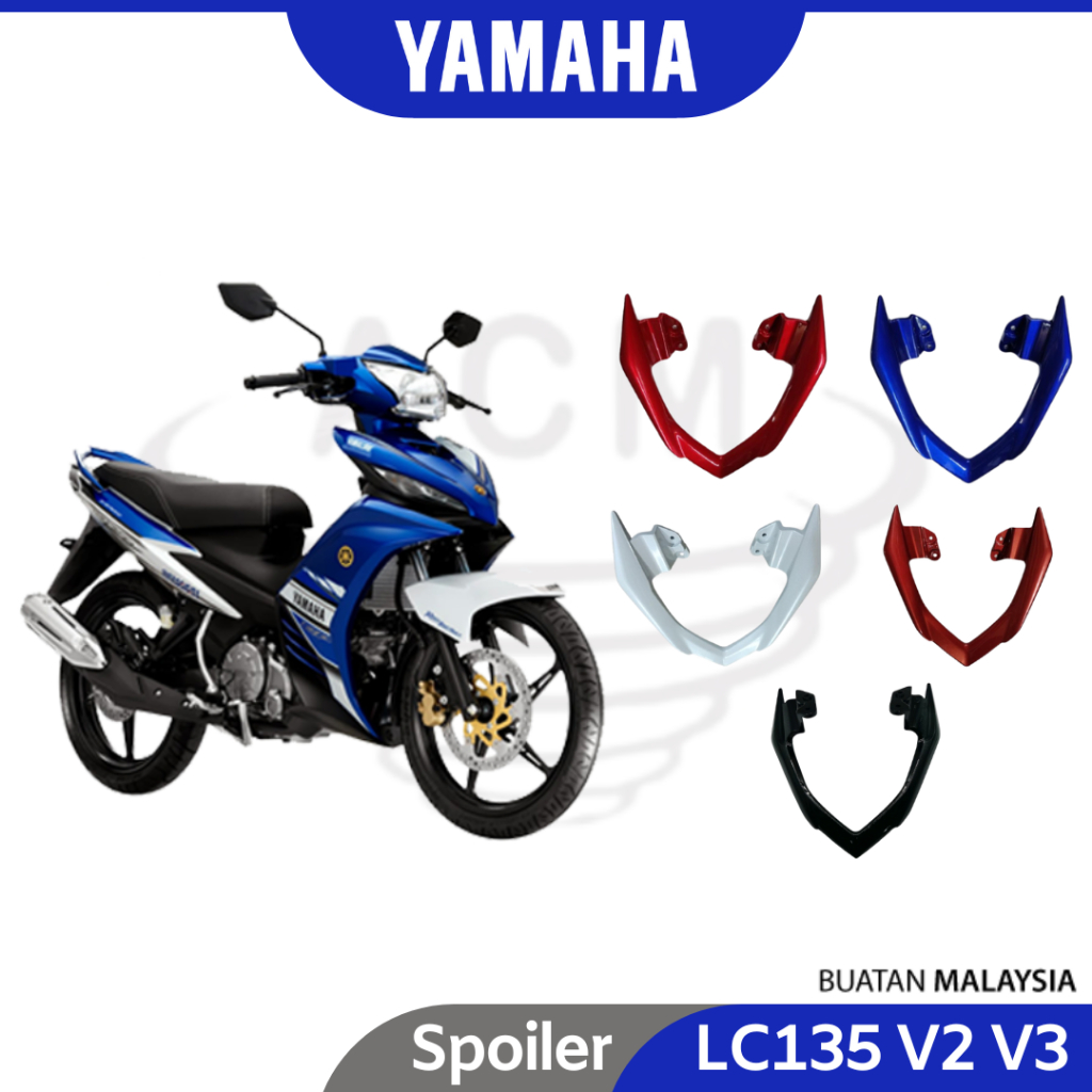 YAMAHA LC135 V2 V3 Spoiler LC New V2 V3 Spoiler L Bar Handle Y Suku ...
