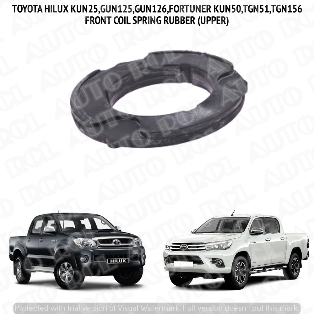 TOYOTA HILUX KUN25,KUN26,REVO GUN125,GUN126,FORTUNER KUN50,TGN51,TGN156 ...