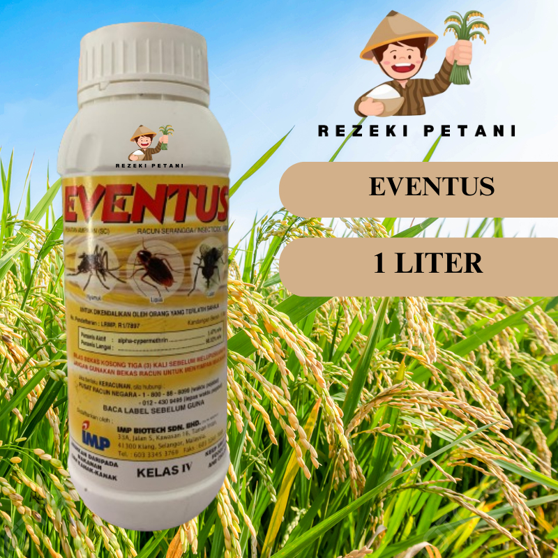 [ORIGINAL] 1L EVENTUS Racun Serangga for Kutu, Cockroach, Ant, Spider ...
