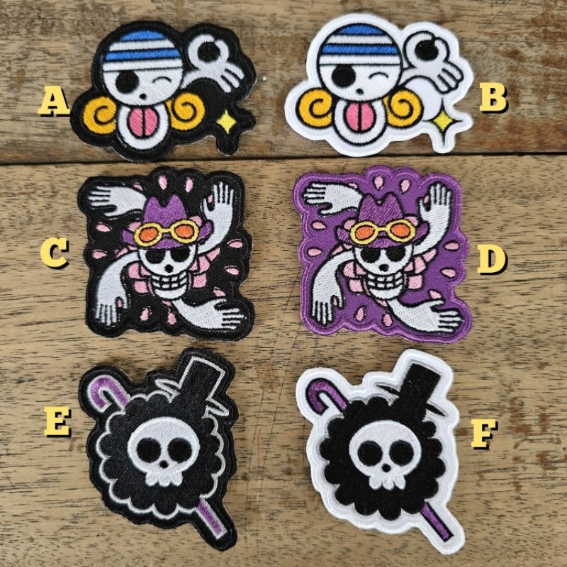 One Piece Anime embroidery patches 04 (Ready Stock). | Shopee Malaysia