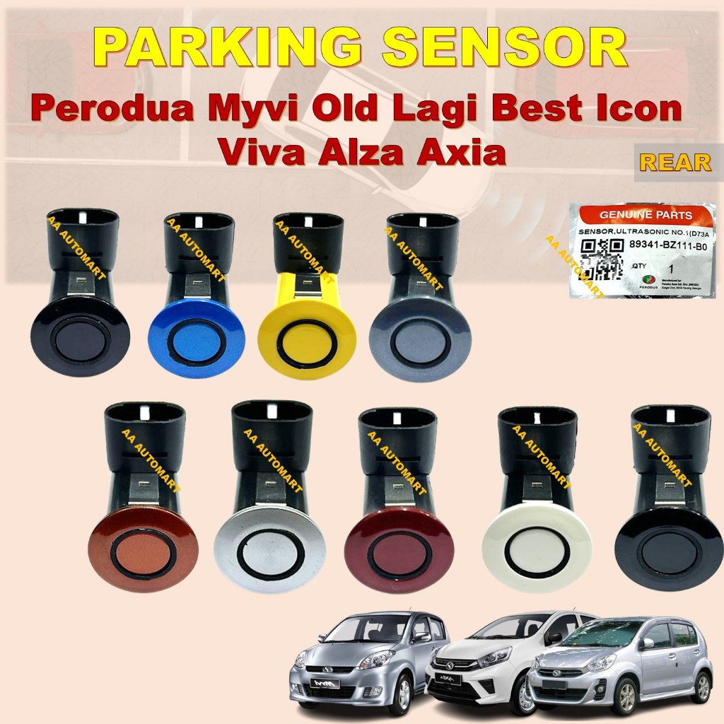 ORIGINAL Perodua Myvi Old Lagi Best Icon Viva Alza Axia Reverse Sensor ...