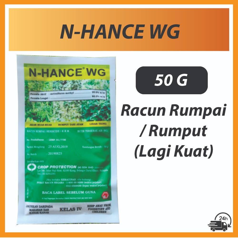 N-Hance WG Metsulfuron-methyl 20% Herbicide Mixture/ N Hance Campuran ...