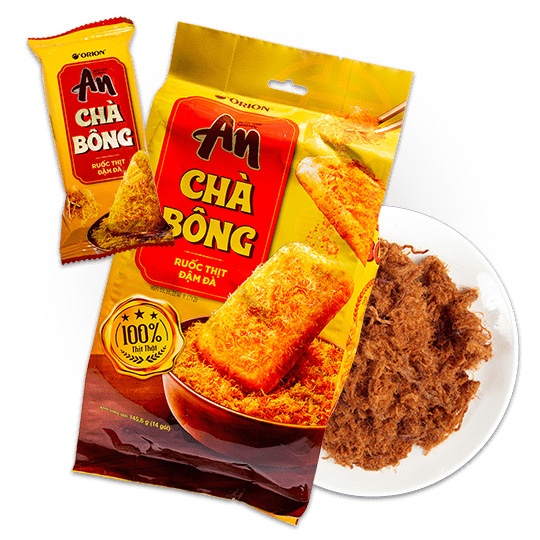 [ VIETNAM ] ORION An Cha Bong Ruoc Thit Dam Da/ Grilled Rice cake with ...