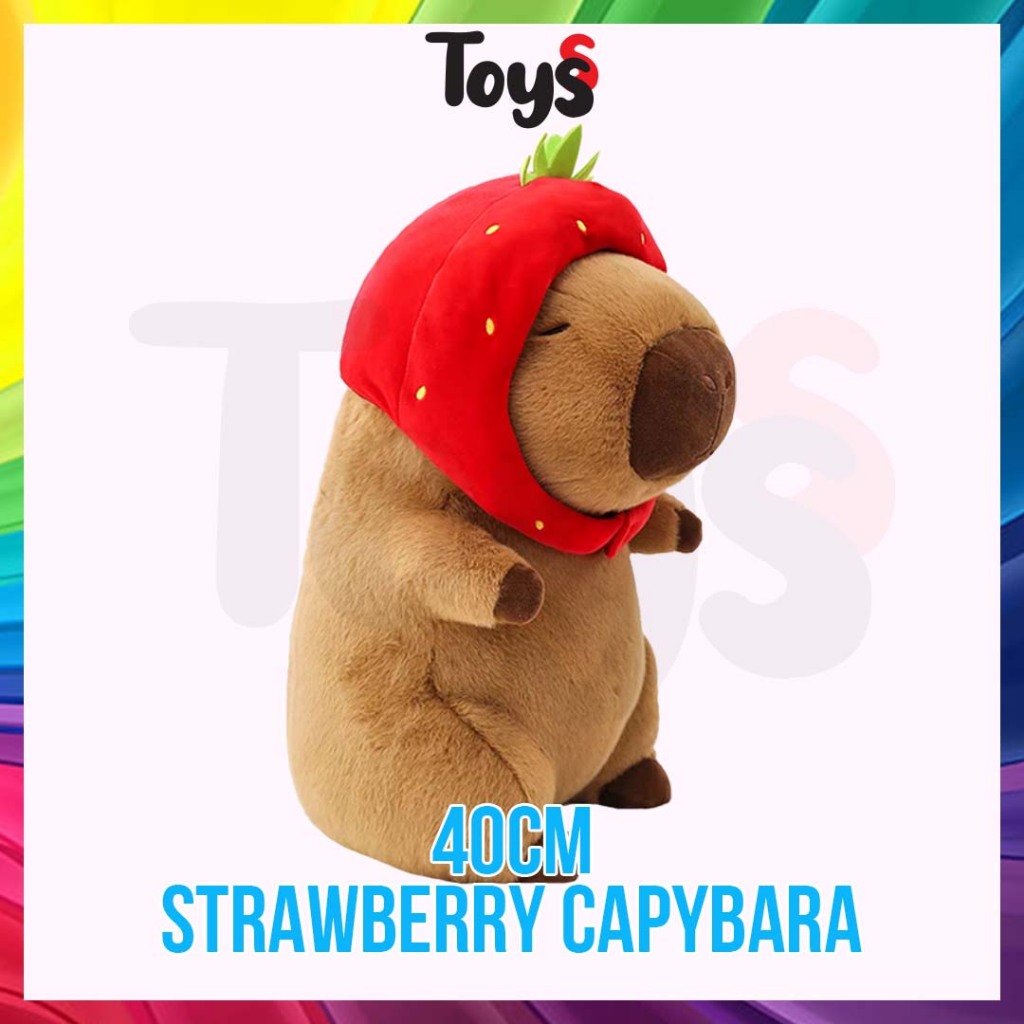 🍊Toyss Capybara Plush Stuffed Animal Capybara Bag Capibara Doll Boneka ...