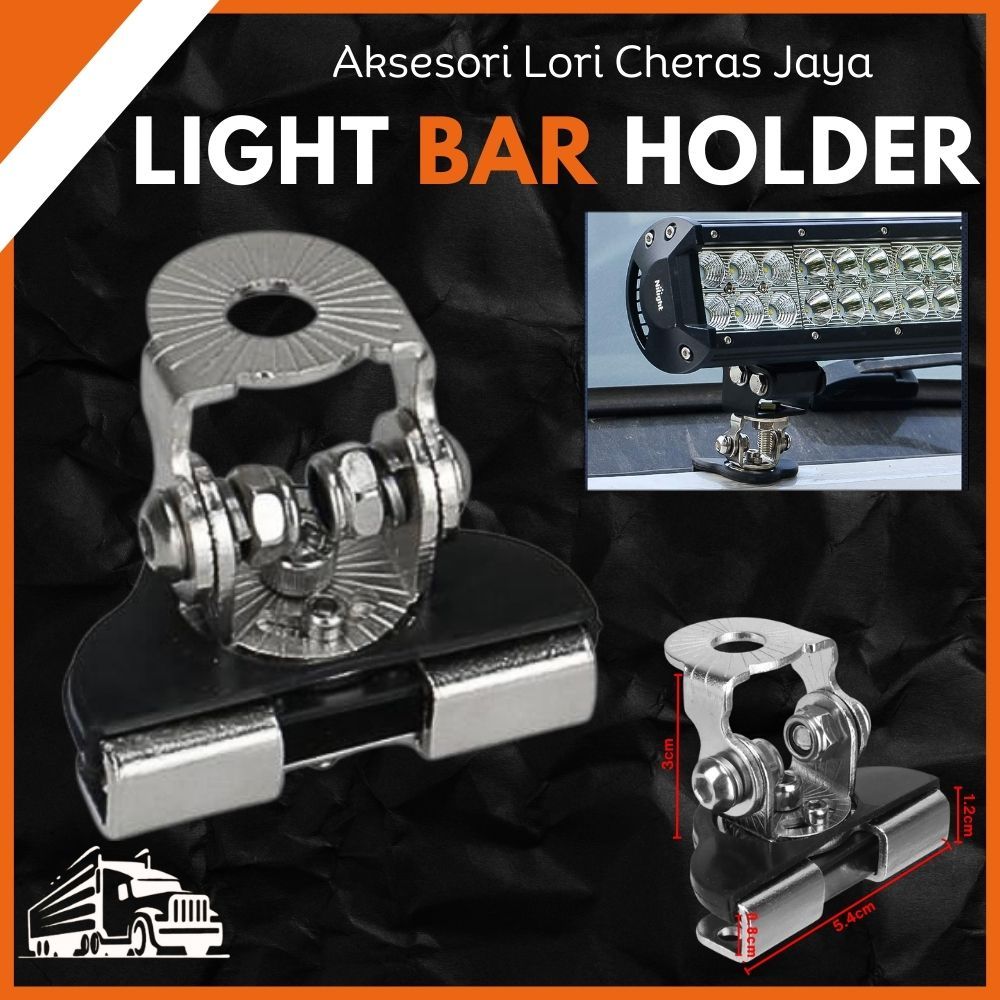 AKSESORI LORI CHERAS JAYA MOUNT BRAKET LAMPU KERJA LED & SPOTLIGHT ...