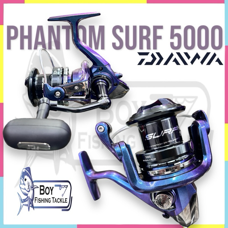 DAIWA PHANTOM SURF 5000 SHORECAST SS 5000 MESIN PANTAI FISHING REEL ...