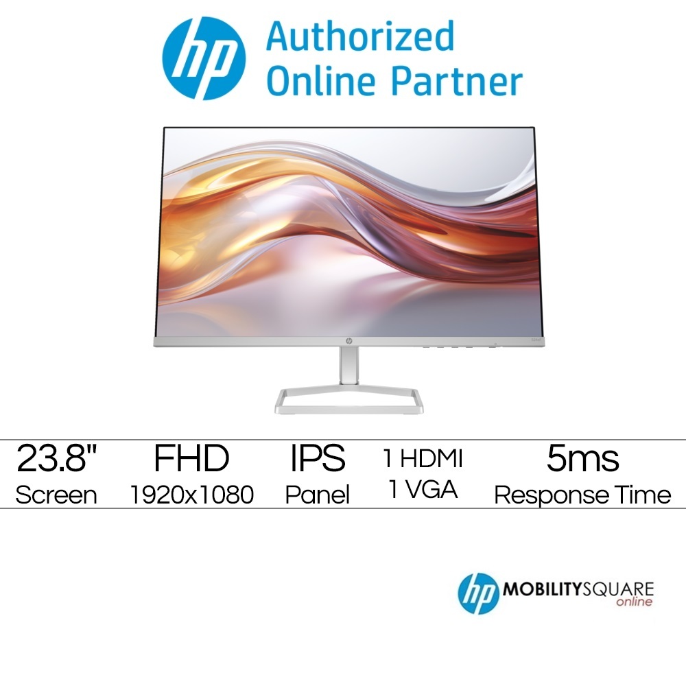 HP 524sf Series 5 FHD Monitor 23.8" 94C18AA | Shopee Malaysia