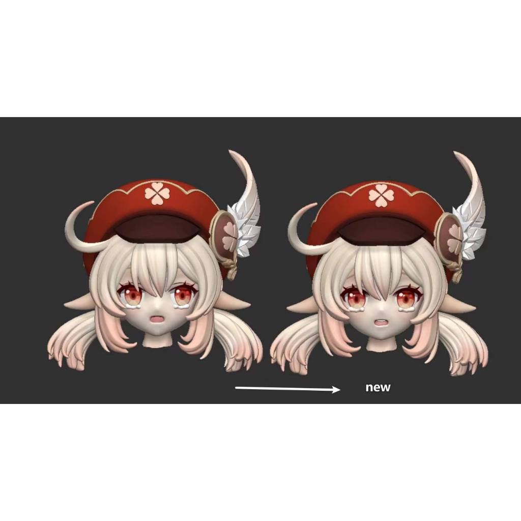 Xian Wei Studio - Nahida & Klee Genshin Impact Resin Statue GK Anime ...