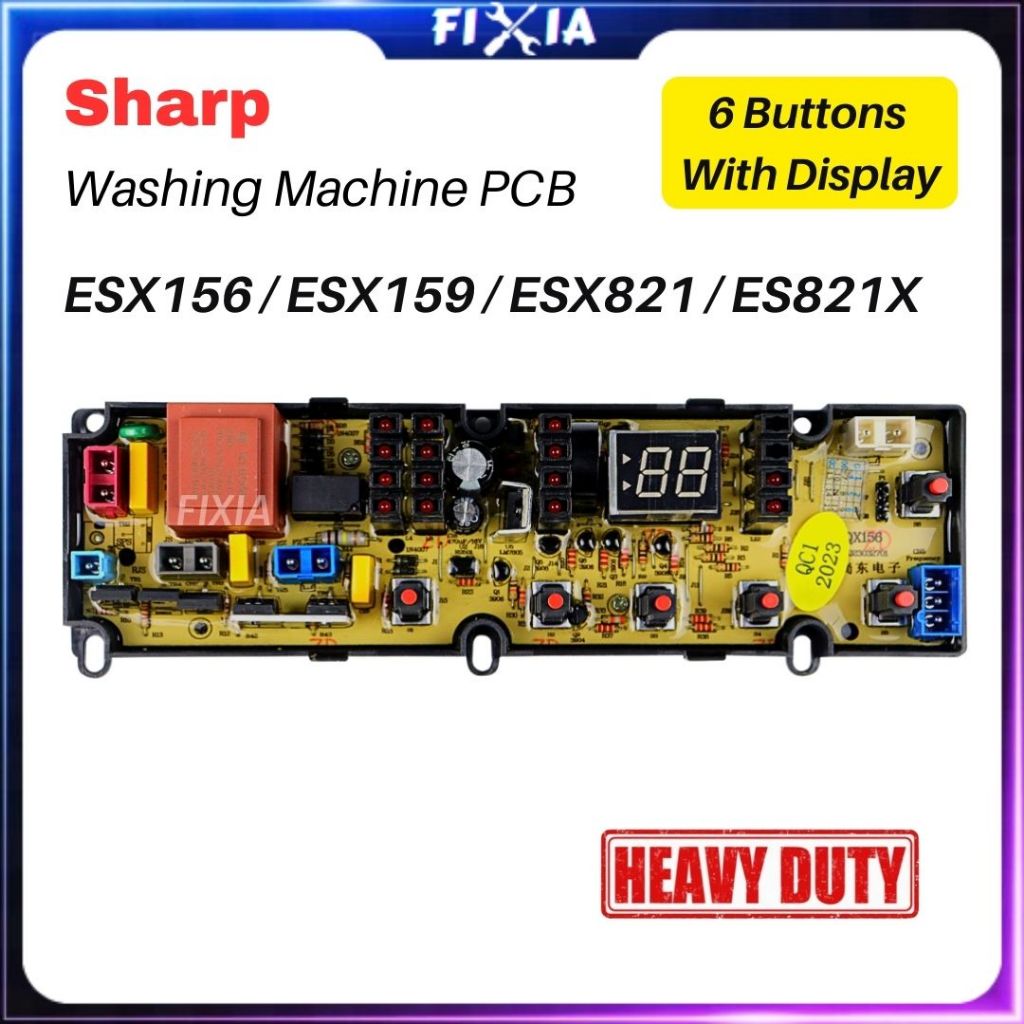 Heavy Duty Sharp ESX156 ESX159 ESX821 ES821X Washing Machine Main ...